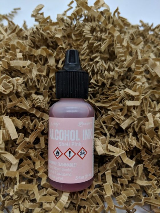Tim Holtz Alcohol Ink SHELL PINK – CUPARTISTRY BLANKS