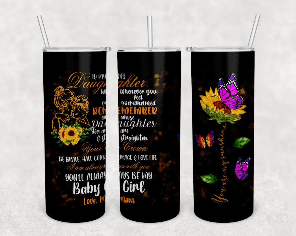 Daughter Sublimation Tumbler Transfer Cupartistry Blanks
